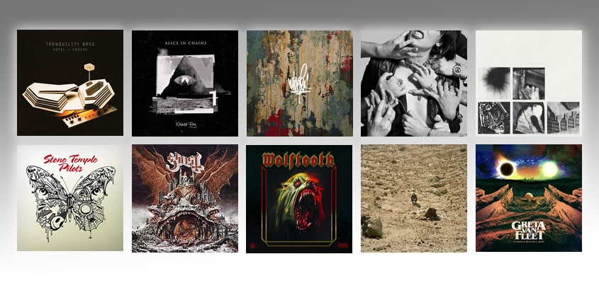 [AltWire Top 10] Top 10 Alternative/Metal Albums of 2018 - AltWire